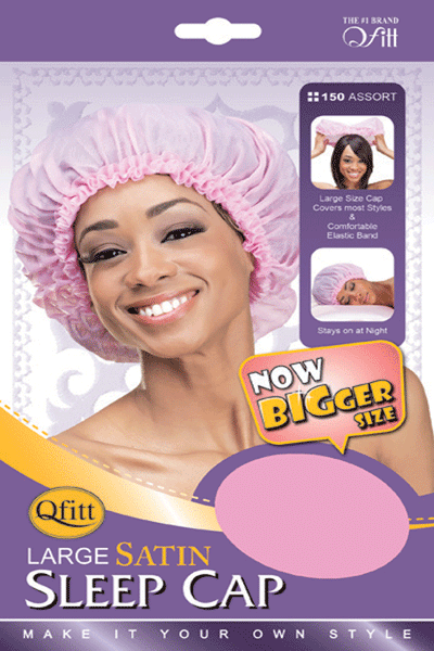 Large Satin Sleep Cap - 150 ASSORT – shopbeautytown